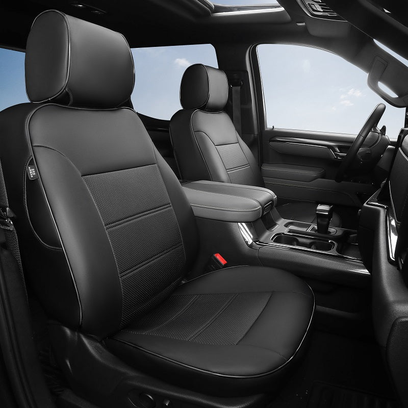 Custom Chevrolet Silverado Seat Covers | Fits 40/60 Rear Seats – FREESOO