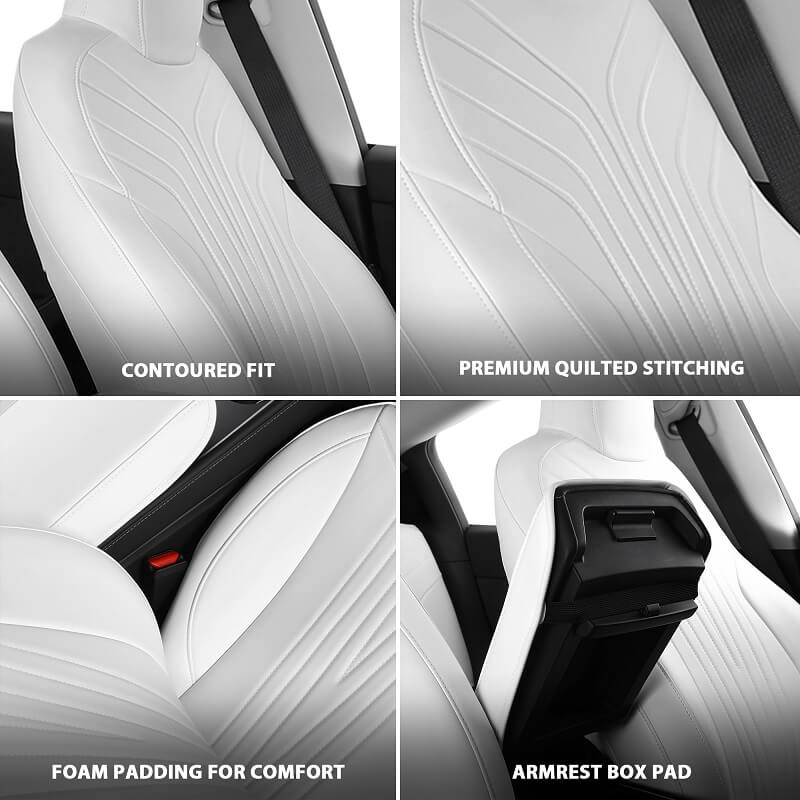 Custom Tesla Leather Seat Cover – FREESOO