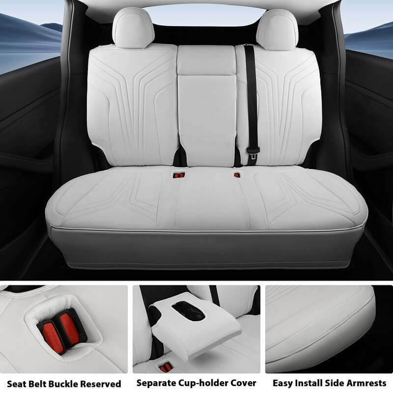 Custom Tesla Leather Seat Cover – FREESOO