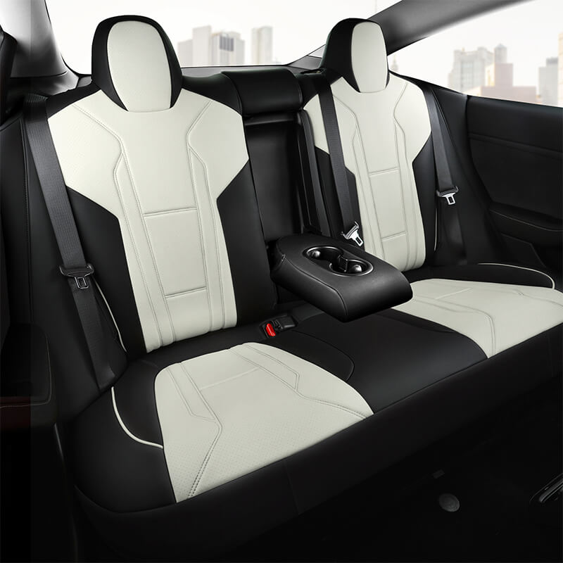 Best Seat Covers for Tesla Model 3 | Stylish Faux Leather Seat Cover ...